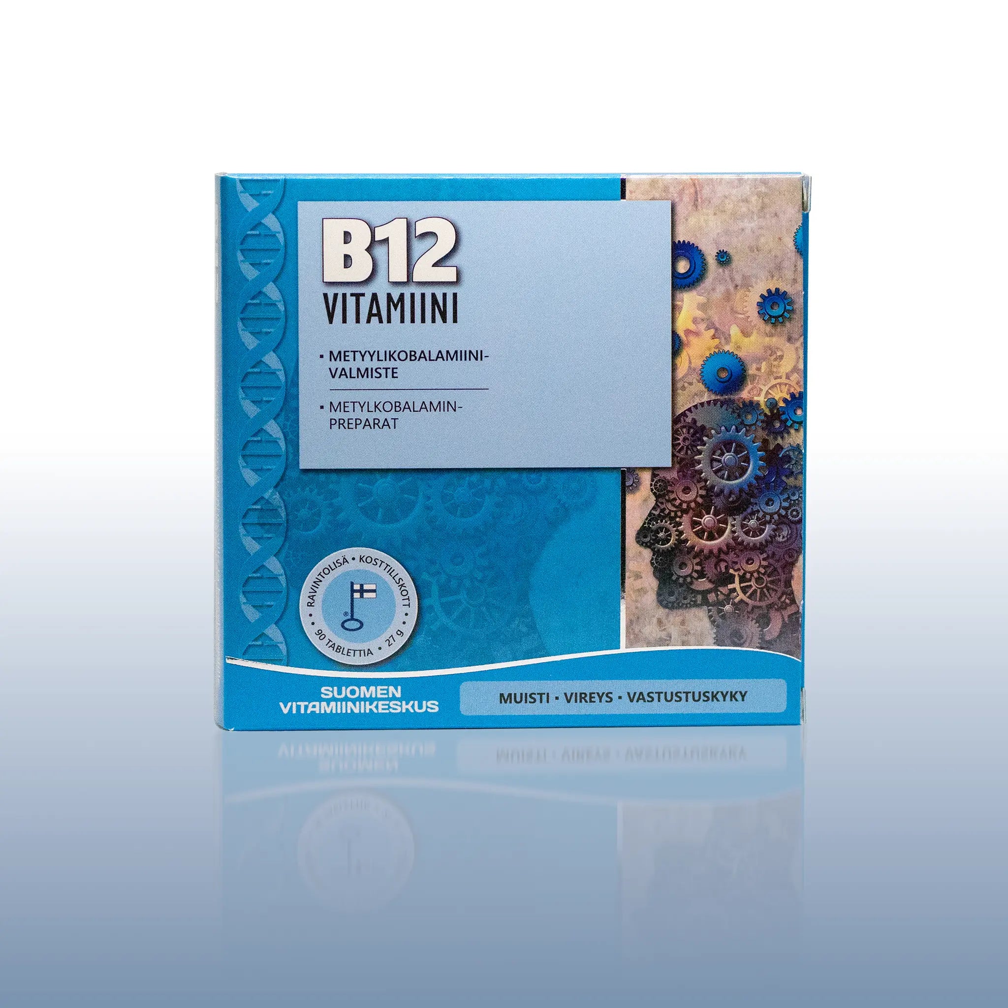 B12-vitamiini - Muistin ja jaksamisen tueksi – Suomen Vitamiinikeskus Oy