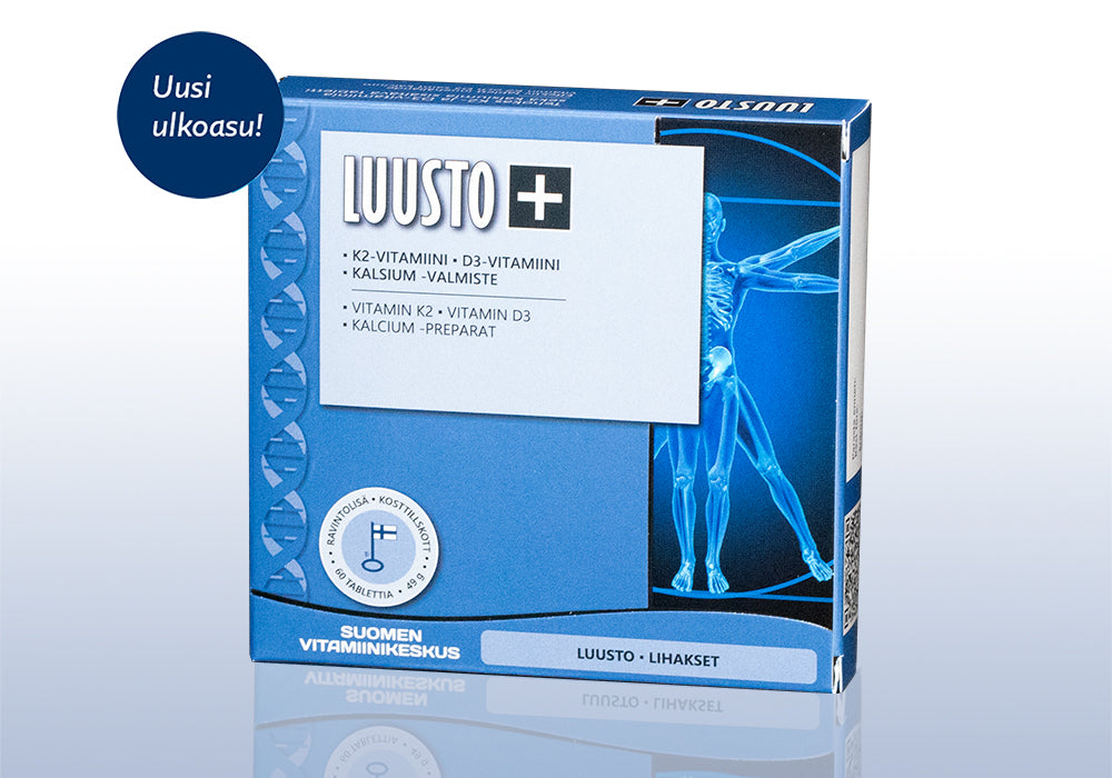 Luusto+ - Hyväksi luustolle – Suomen Vitamiinikeskus Oy